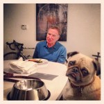 Leonard the pug and his pal Robin – bumpyroadtobubba